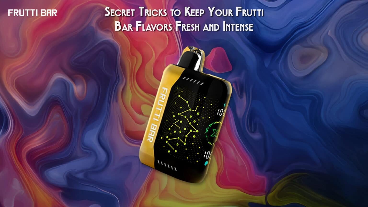 Frutti Bar Flavors 2026 | Complete Guide to Taste & Usage